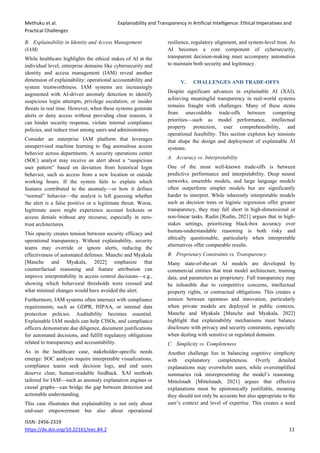 Explainability and Transparency in Artificial Intelligence: Ethical Imperatives and Practical ...