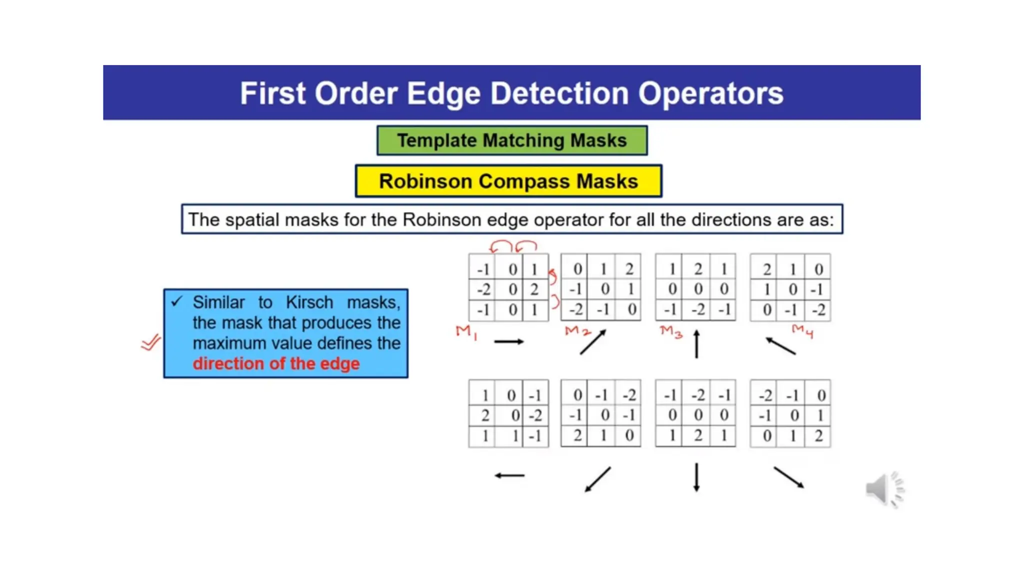 Image Segmentation First Order Edge Detection Pptx