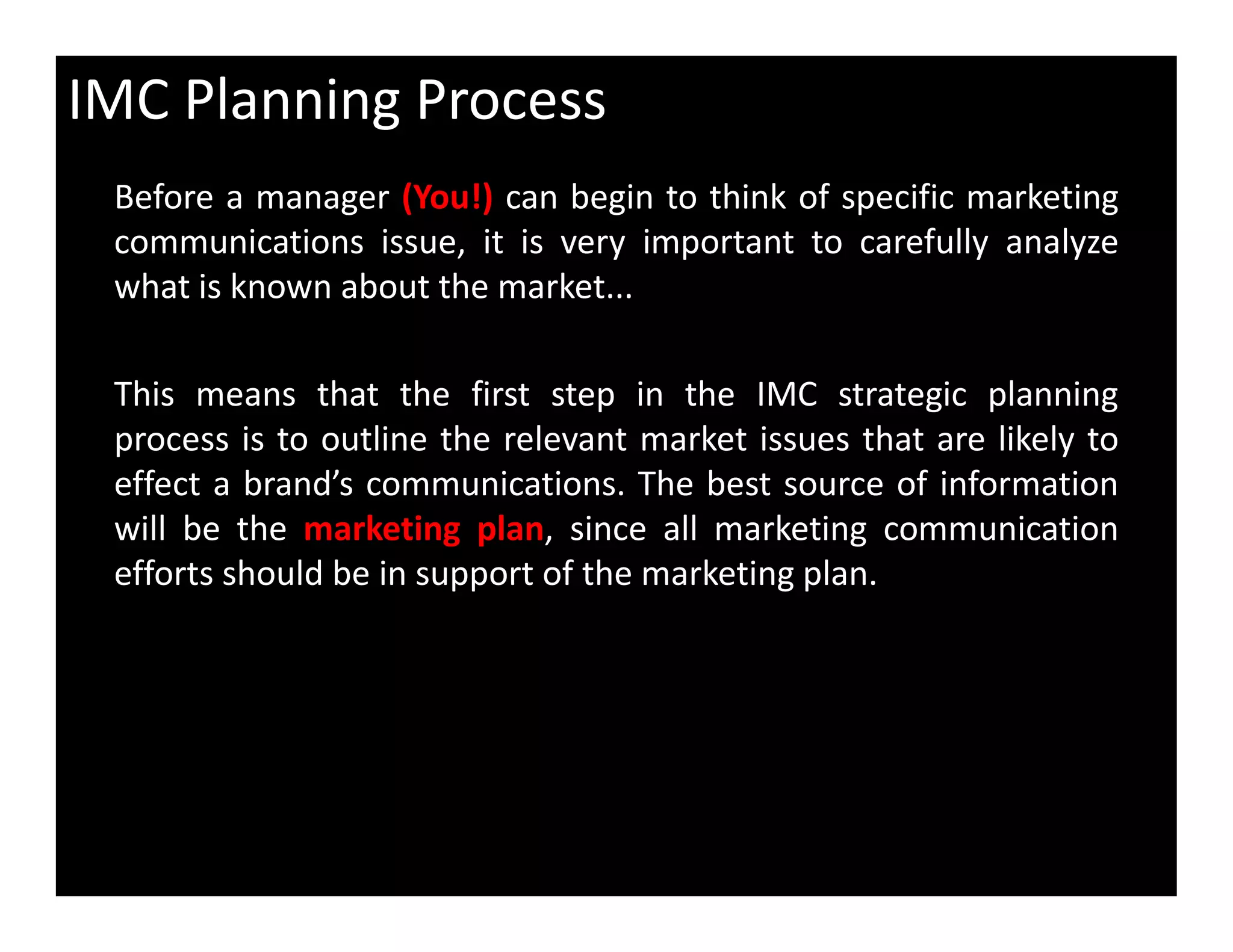 2 imc planning process | PDF