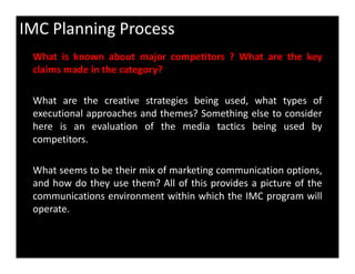 2 imc planning process | PDF