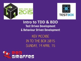 ITB2015 - Behavior Driven Development, Automation and Continuous Integration | PDF