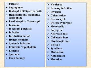 Importance of plant diseases | PPTX