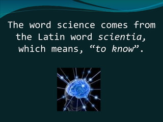 Gr. III- 2. importance of science | PPT
