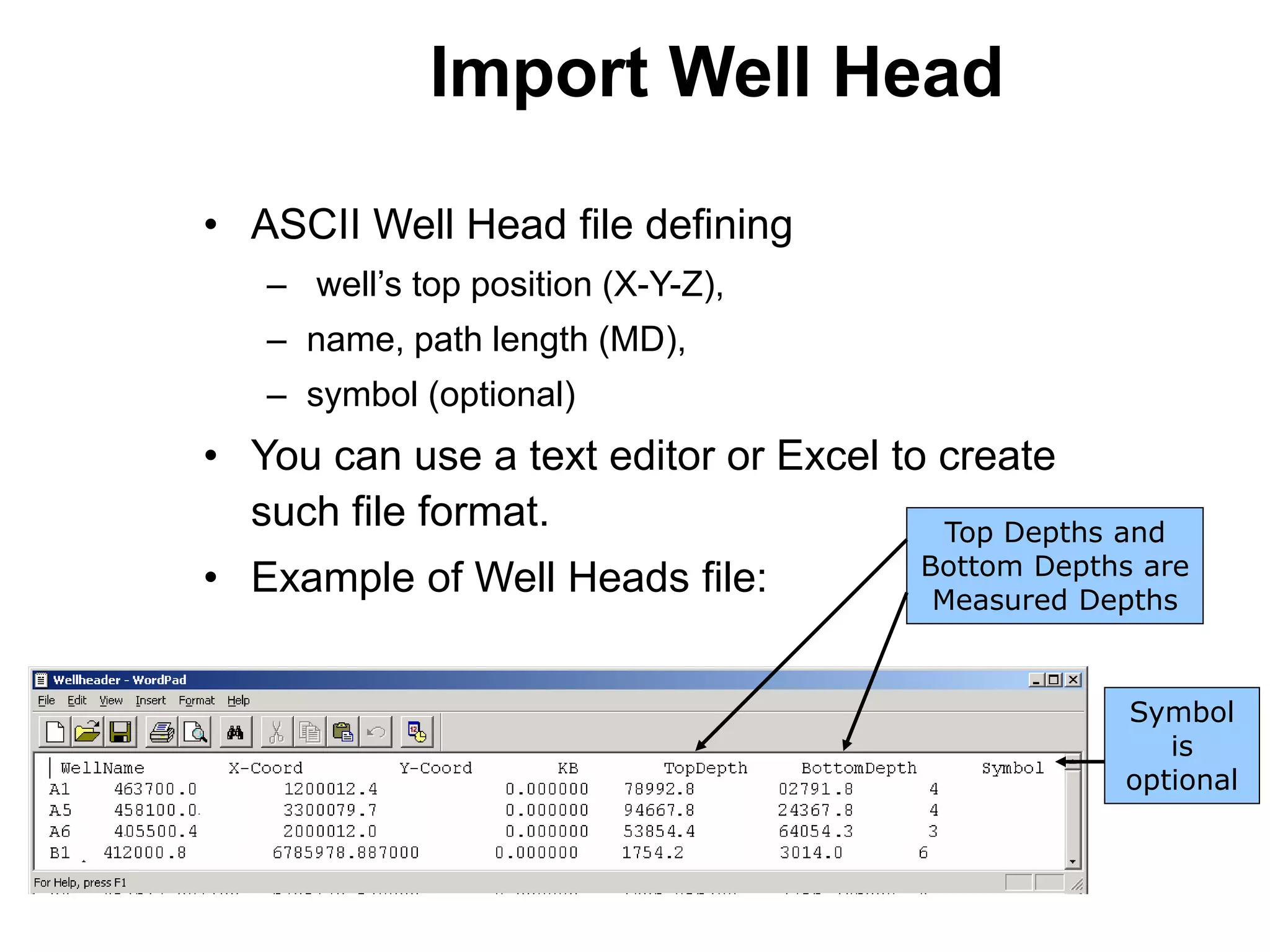 import data to model | PPT