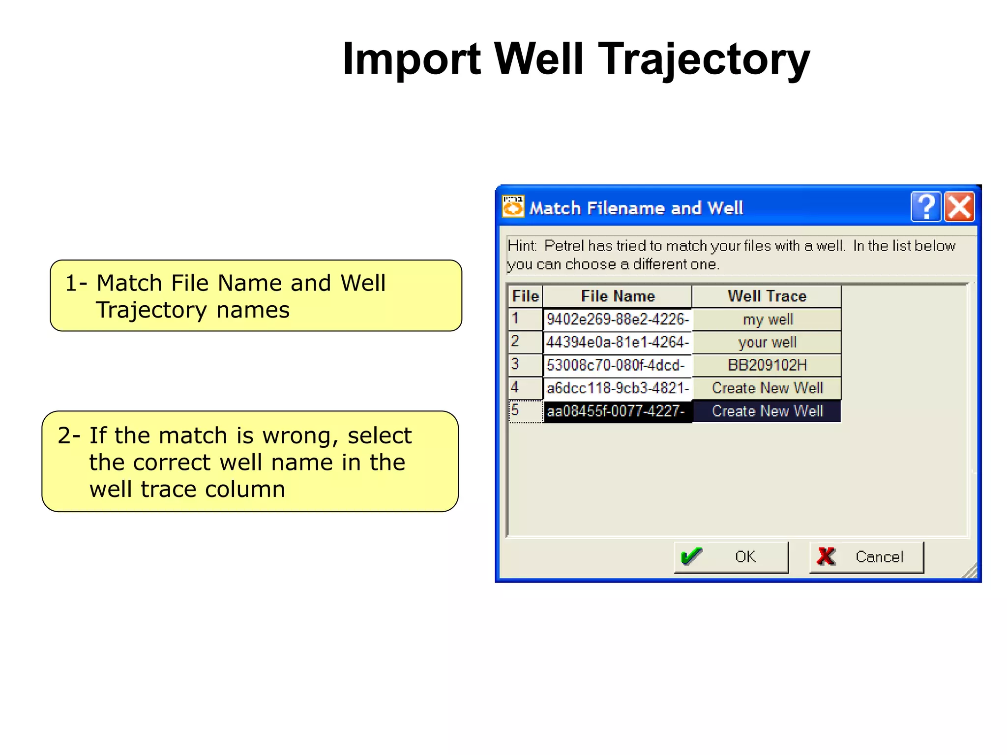 import data to model | PPT