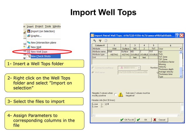 import data to model | PPT