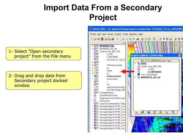 import data to model | PPT