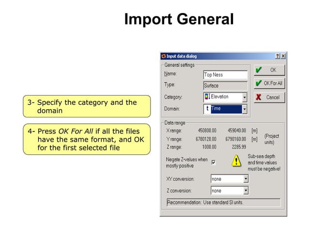 import data to model | PPT