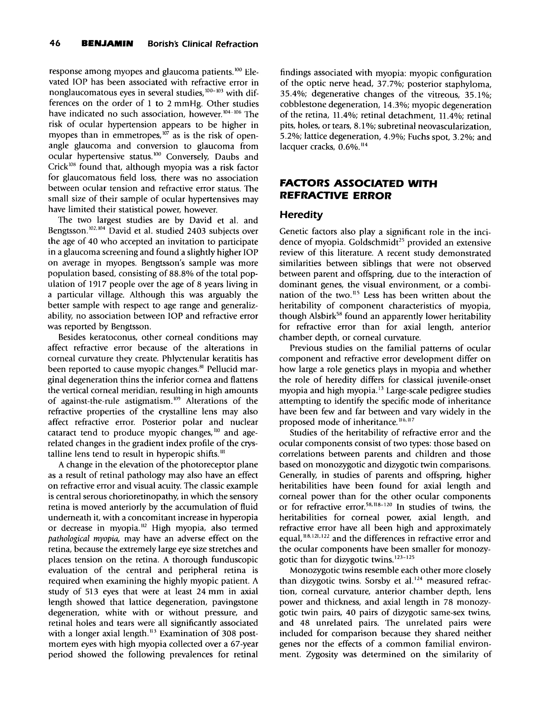incidence and distribution of refractive anomalies | PDF