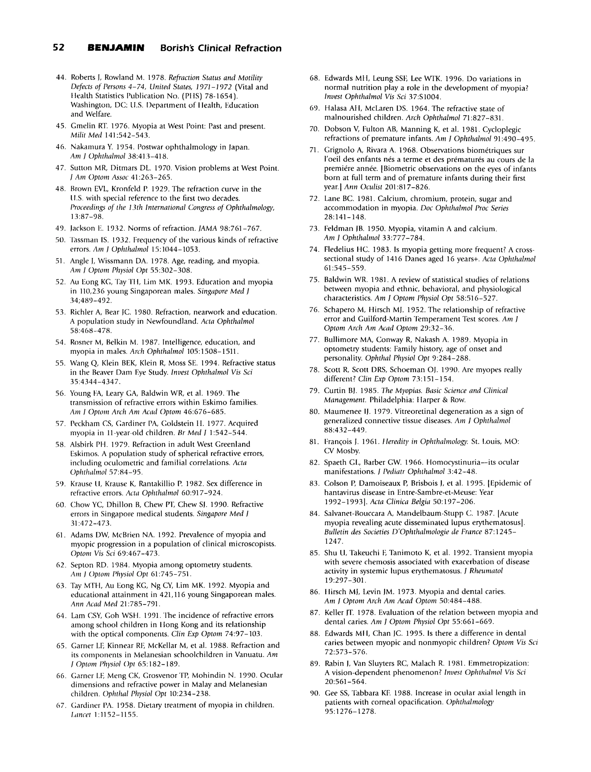 incidence and distribution of refractive anomalies | PDF