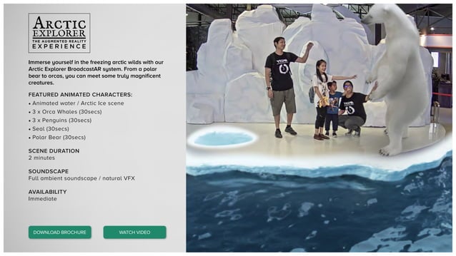 INDE Broadcast AR - Large Screen Augmented Reality System | PPT
