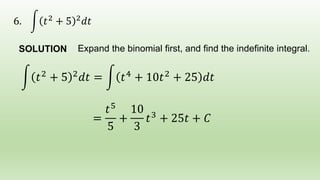 2 Indefinte Integral.pptx | Free Download
