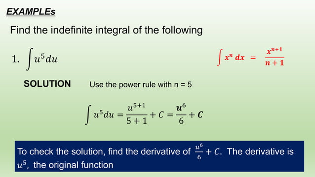 2 Indefinte Integral.pptx | Free Download