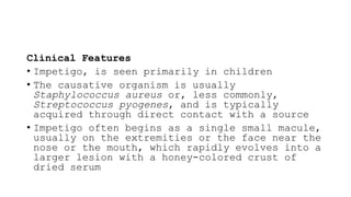 skin and breast pathology; INFECTIOUS DERMATOSES | PPT