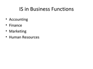 2 information system in business | PPT | Internet | Computing