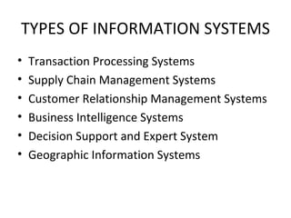 2 information system in business | PPT | Internet | Computing