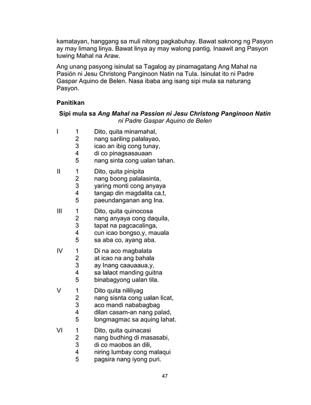 Panimula Grade 8 | PDF