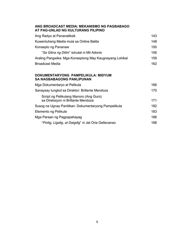 Panimula Grade 8 | PDF