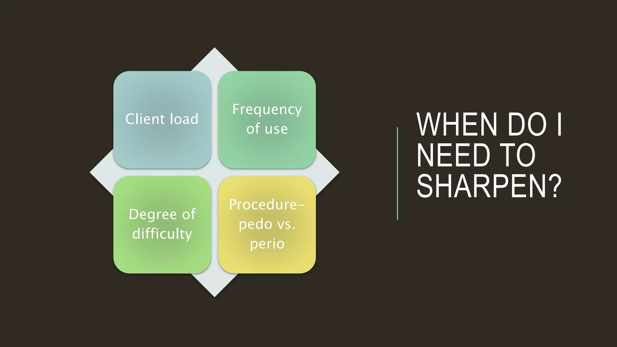 Instrument Sharpening | PPTX