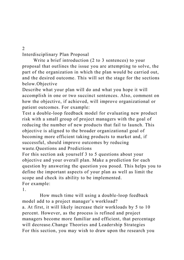2Interdisciplinary Plan ProposalWrite a brief introductio.docx