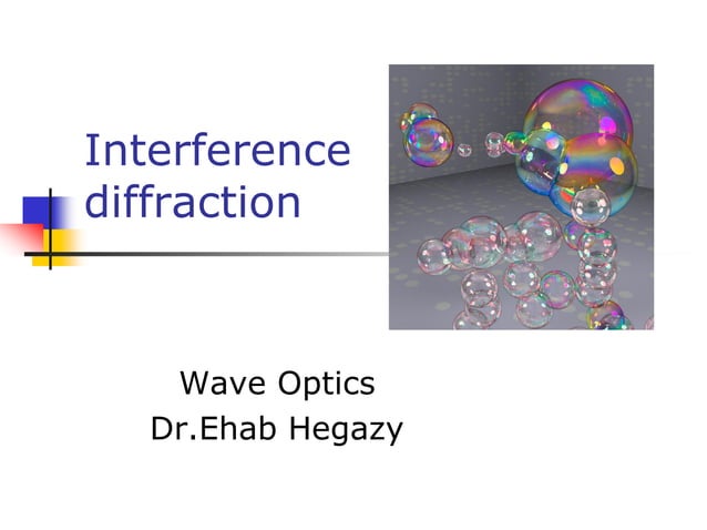 2 interference and diffraction | PDF