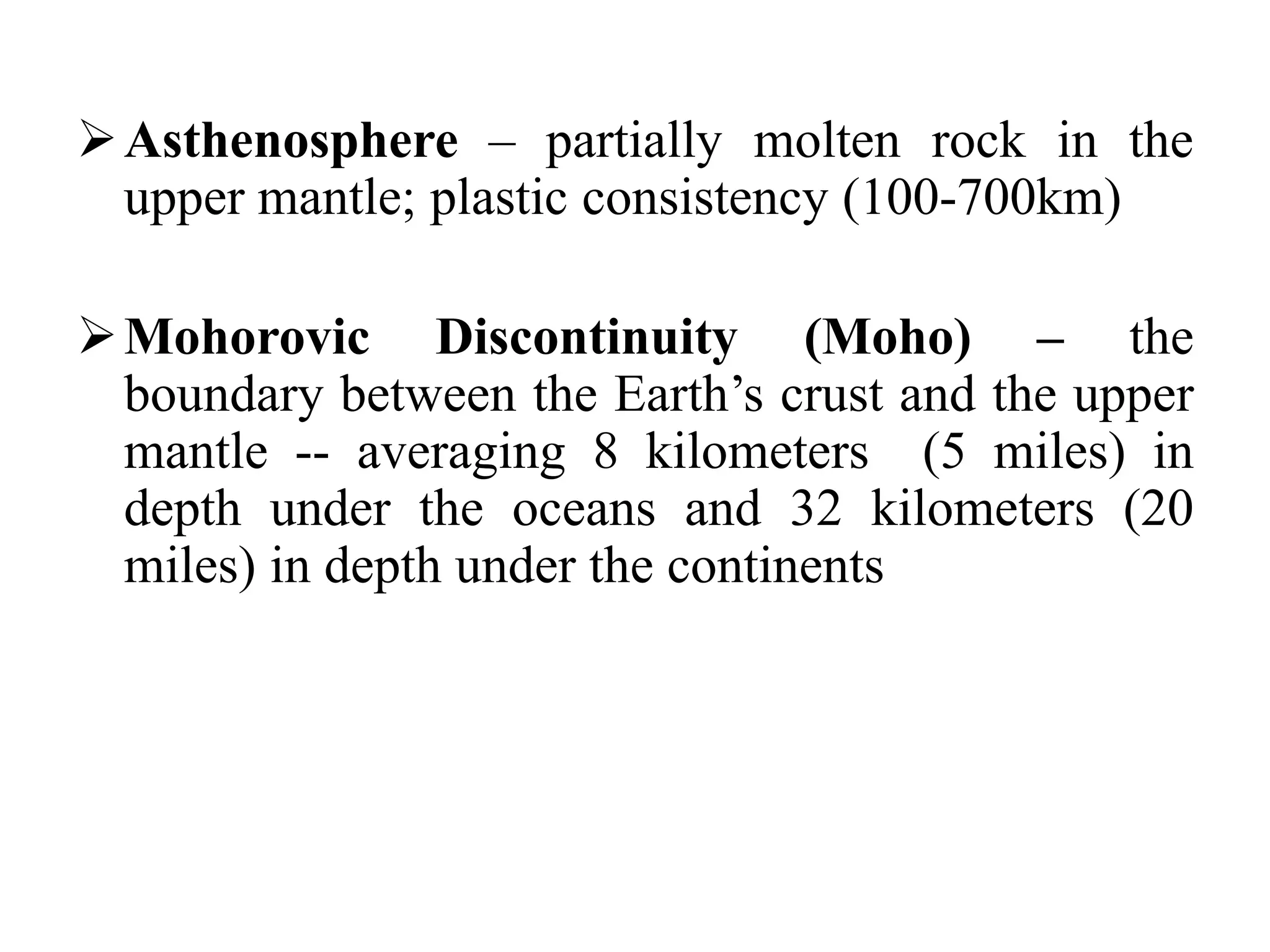 Internal structure of the Earth | PPT