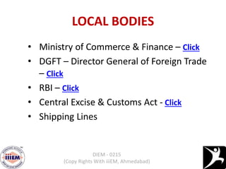 2 international bodies | PPT