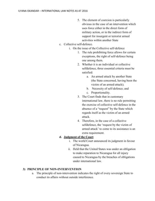 2) international law and the use of force by states | PDF