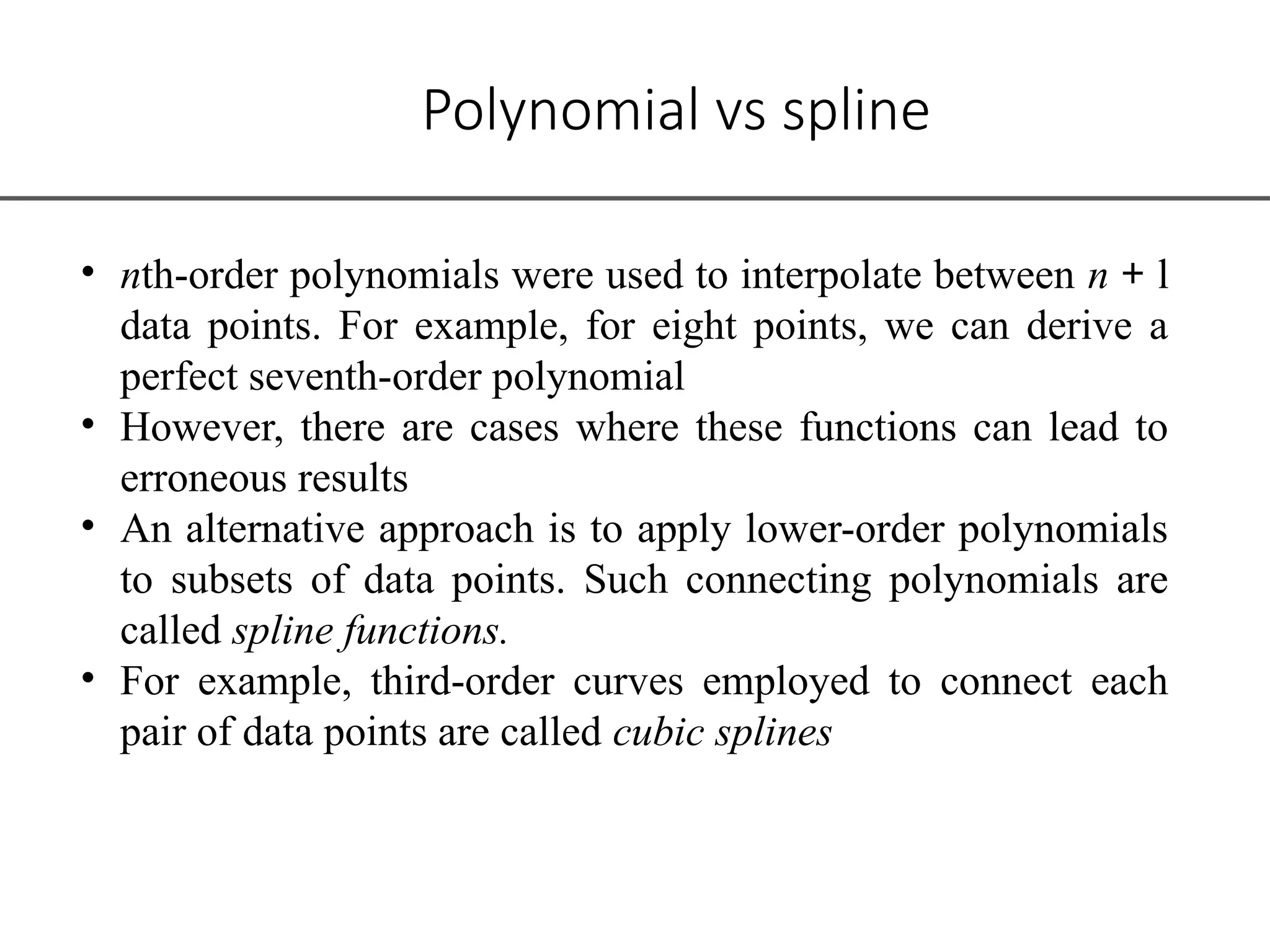 INTERPOLATION AND SPLINE MATHEMATICAL.pptx