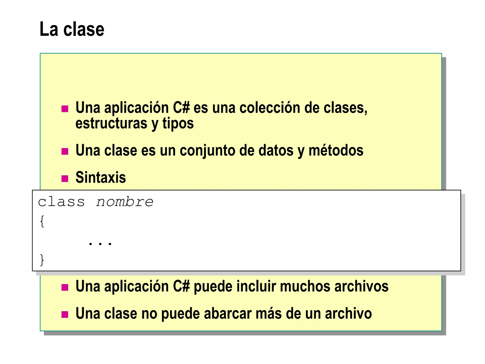 Introduccion a C# material de apoyo en programacion | PPT