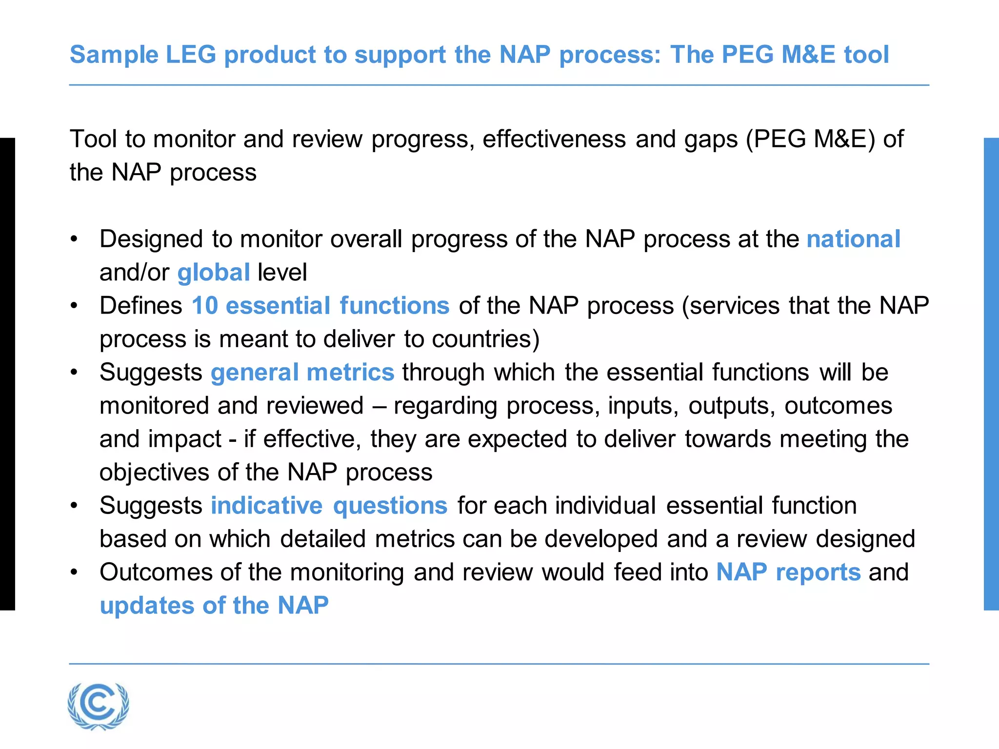 Introducing the National Adaptation Plans technical guidelines from the ...