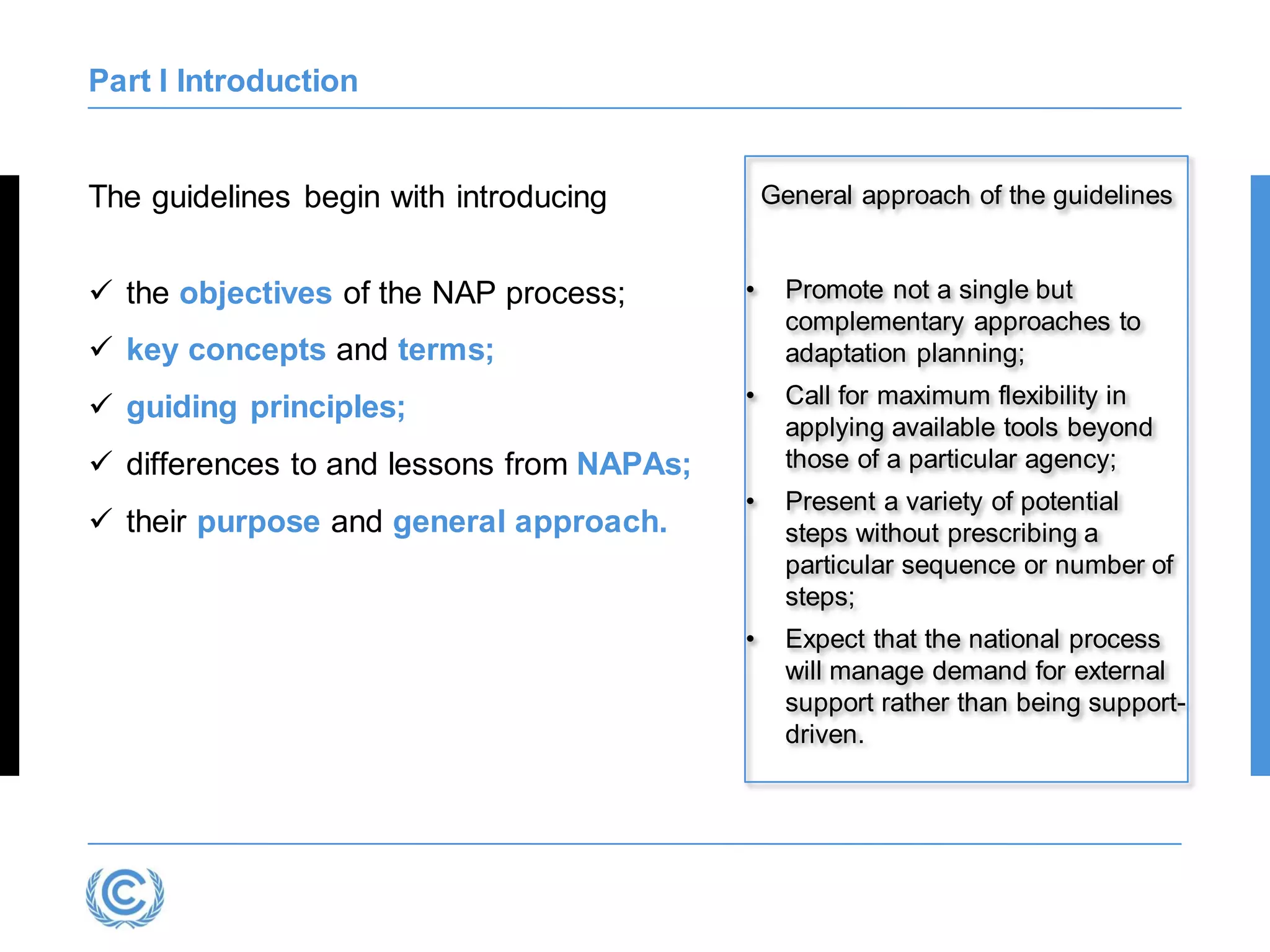 Introducing the National Adaptation Plans technical guidelines from the ...