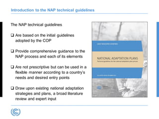 Introducing the National Adaptation Plans technical guidelines from the ...