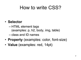 2 introduction css | PPT