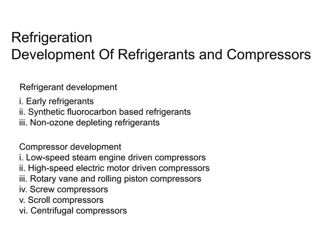Introduction of Refrigerants its uses.pptx