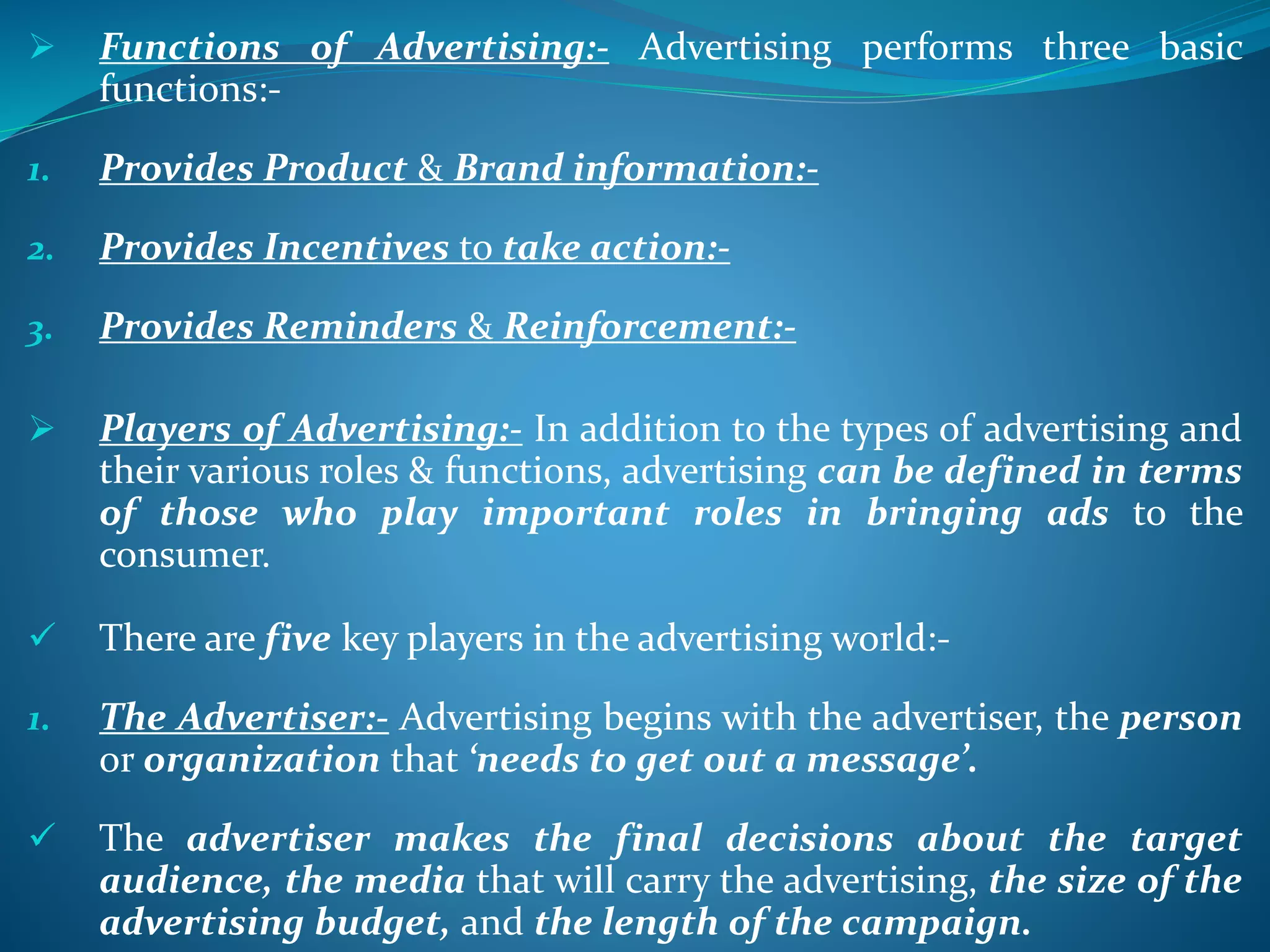 Introduction to adv, adv laws & ethics | PPTX