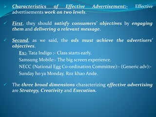 Introduction to adv, adv laws & ethics | PPTX