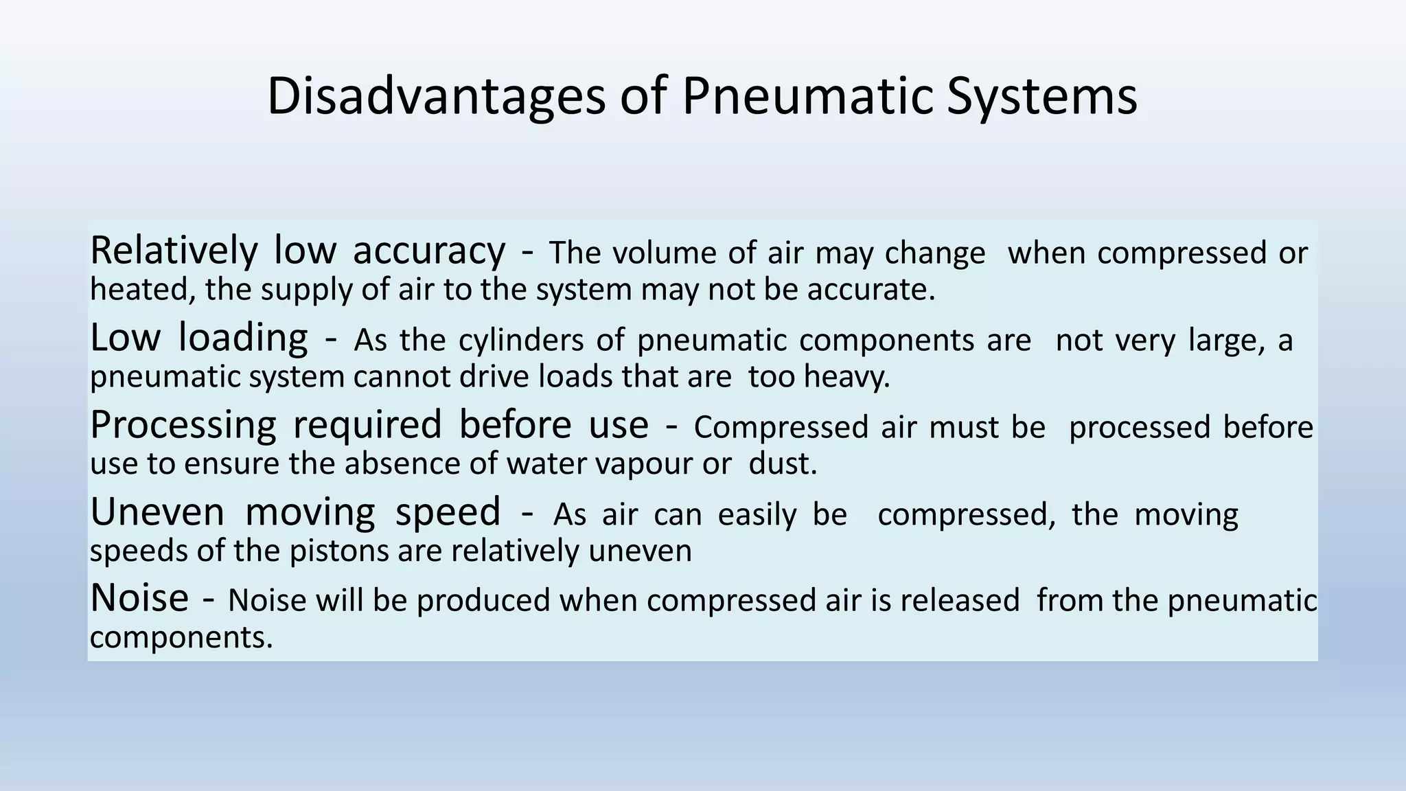 2 introduction to pneumatic systems | PPTX