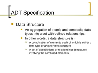 Introduction to Data Abstraction | PPT