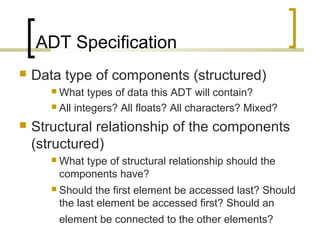 Introduction to Data Abstraction | PPT