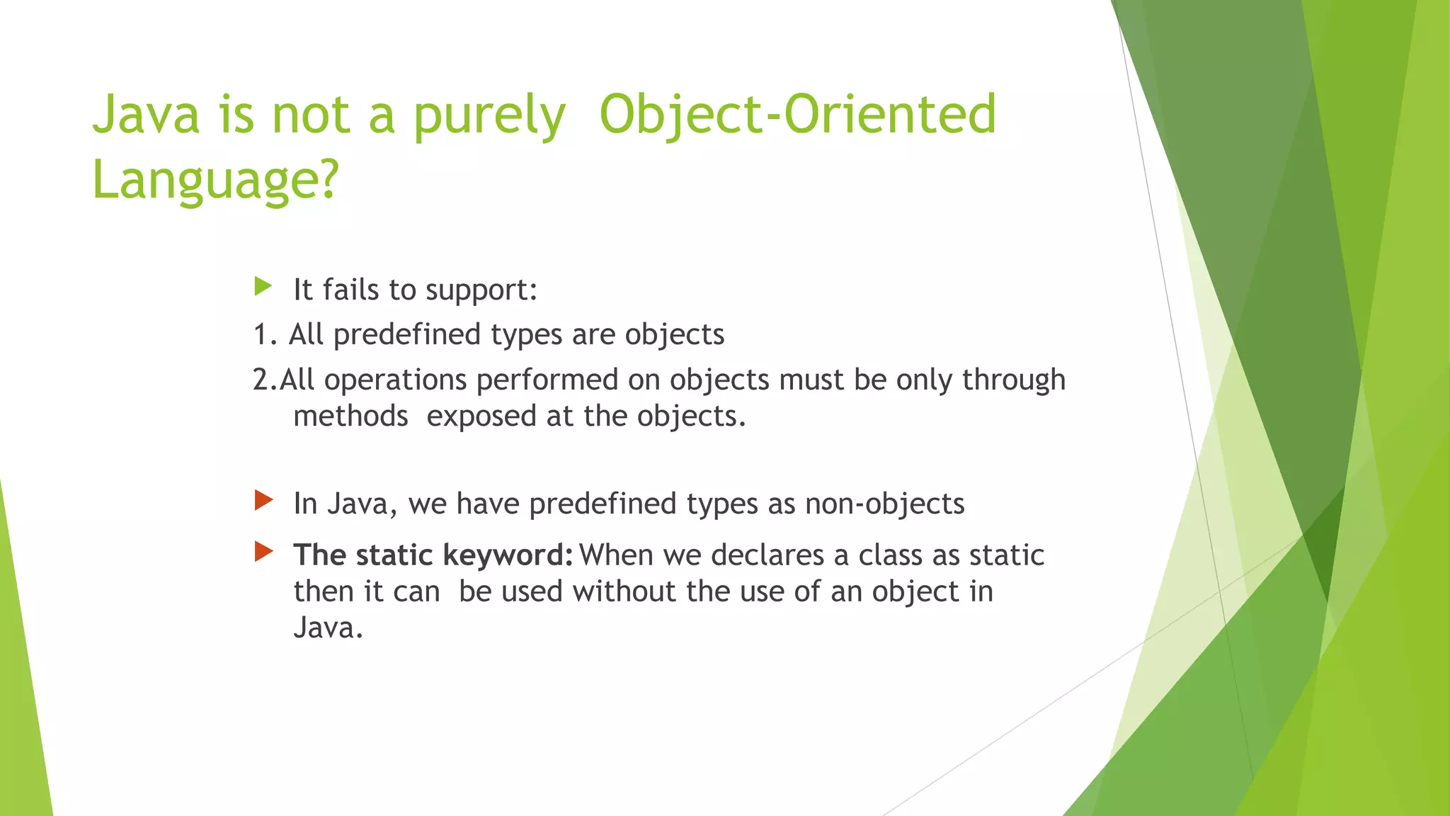 Introduction to Java | PPS | Programming Languages | Computing