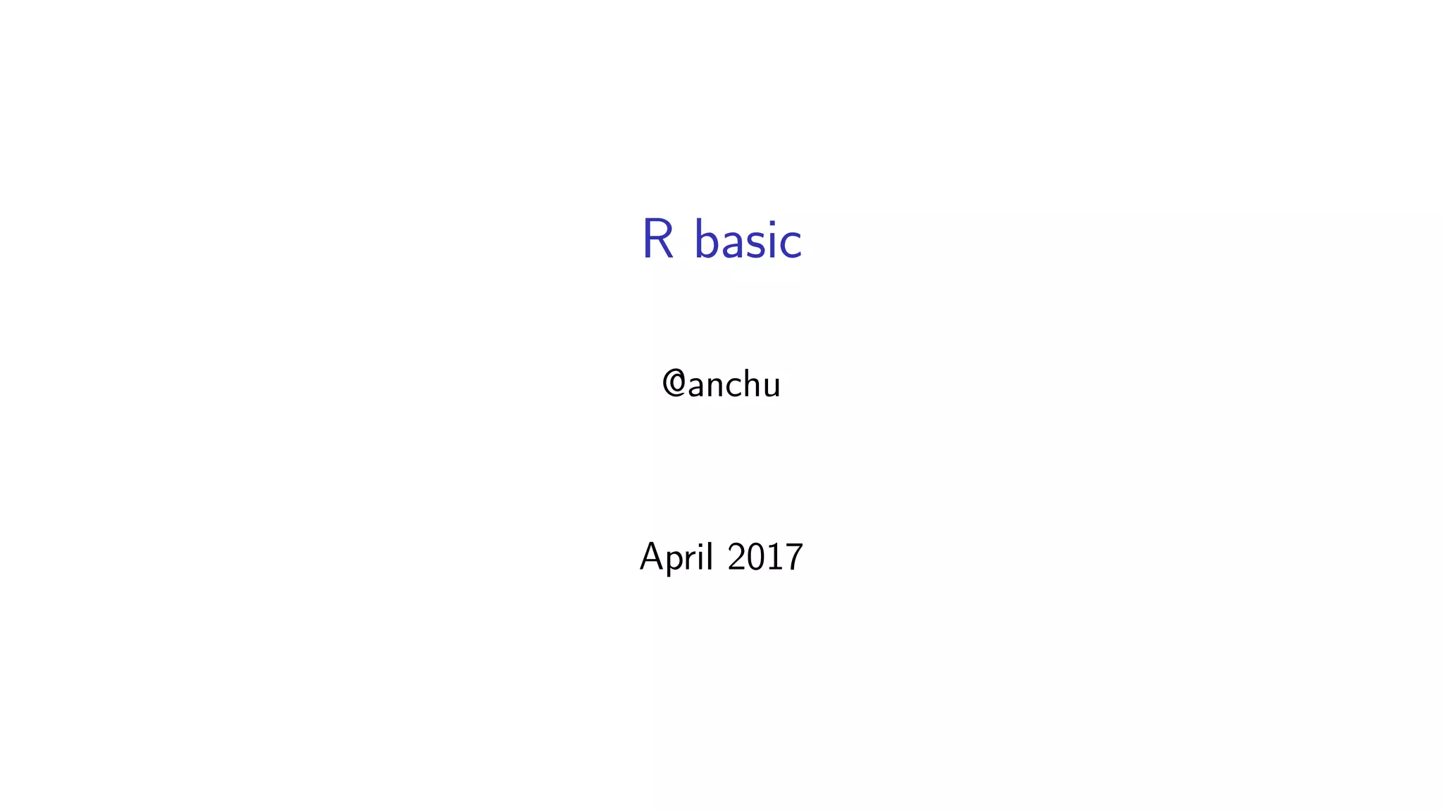 Basic R Data Manipulation | PDF | Databases | Computer Software and Applications
