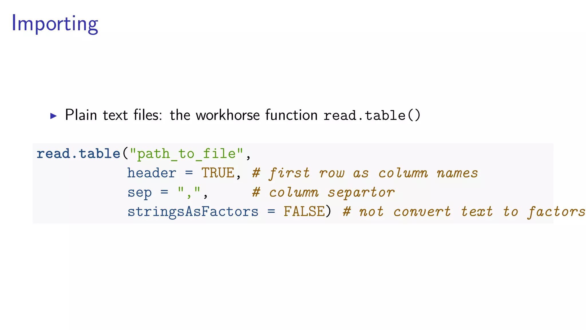 Basic R Data Manipulation Ppt 