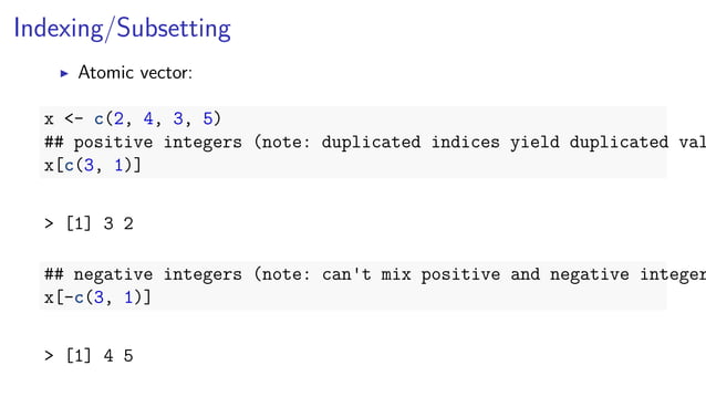 Basic R Data Manipulation Ppt