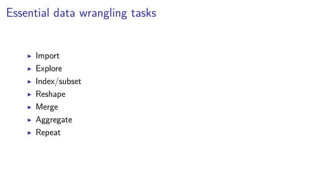 Basic R Data Manipulation | PDF | Databases | Computer Software and ...