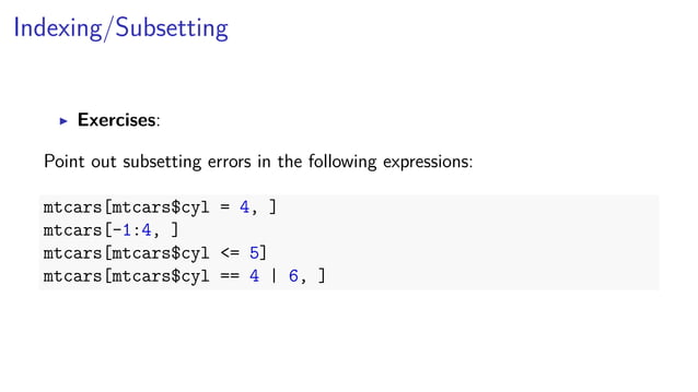 Basic R Data Manipulation | PDF | Databases | Computer Software and Applications