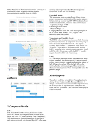 Internet of Things: Vehicular Tracking System | PDF | Computer Peripherals | Computing