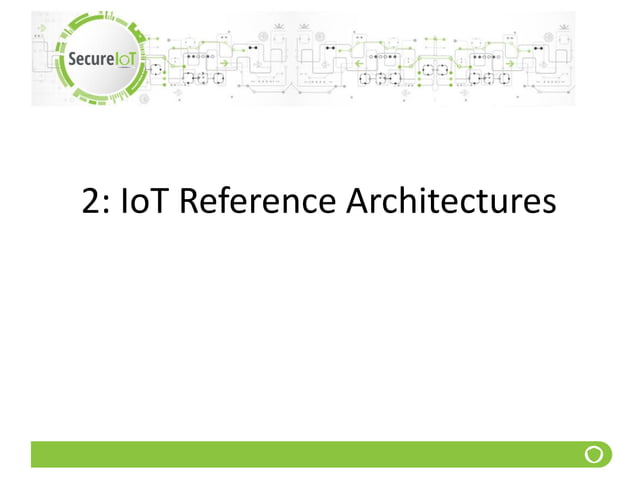 Internet of Things Reference Architectures | PPT