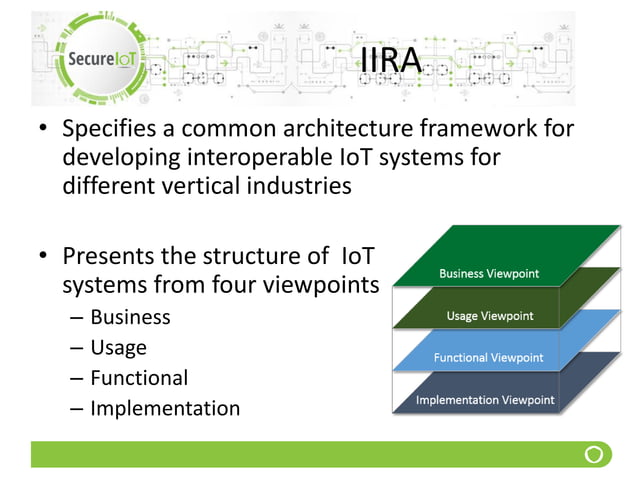Internet of Things Reference Architectures | PPT