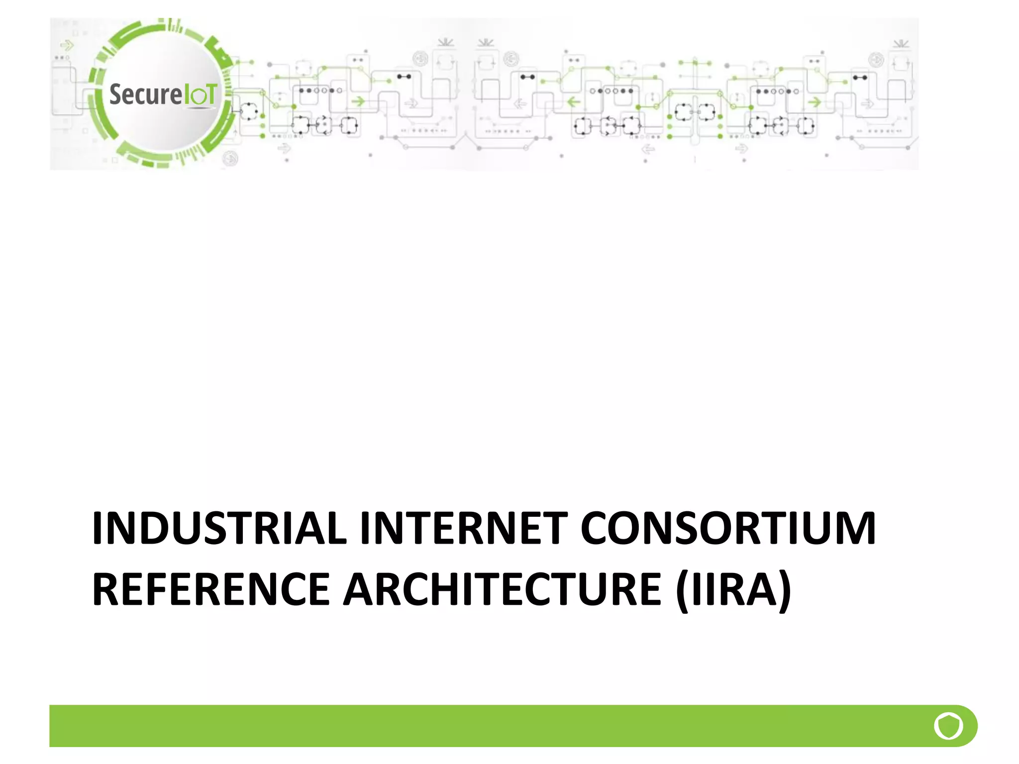 Internet of Things Reference Architectures | PPT